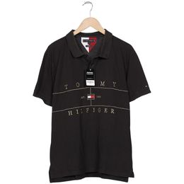 Tommy Hilfiger Poloshirt Herren Größe XL Second Hand schwarz