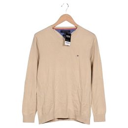 Tommy Hilfiger Pullover Herren Gr&ouml;&szlig;e S Second Hand beige