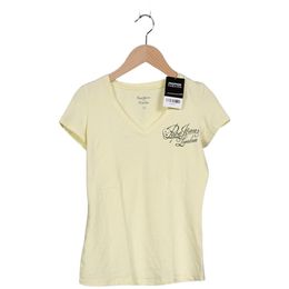 Pepe Jeans T-Shirt Damen Größe M Second Hand gelb