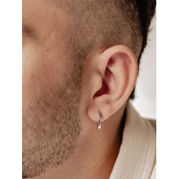 Hey Happiness Earring 'Band' male Silver size One Size