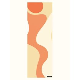 Woodsandwaves Mat 'Inner Peace' female Orange size 183cm x 63cm