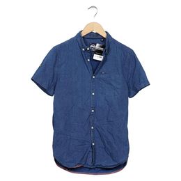 Superdry Hemd Herren Größe S Second Hand blau