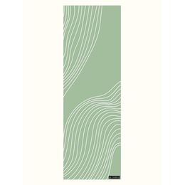 Woodsandwaves Mat 'Waves of Zen' female Green size 183cm x 63cm