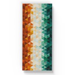 woodsandwaves Matte 'Kaleidoscope Orange' Damen Größe 183cm x 63cm bunt