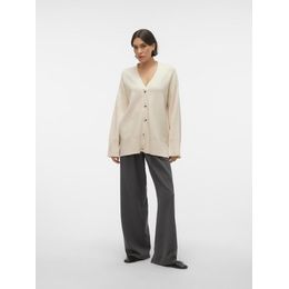 V&eacute;ro Moda Vero Moda Knit Cardigan 'GOLDNEEDLE' female Beige size S