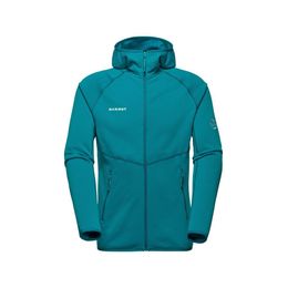 Mammut Funktionsfleecejacke &lsquo;Aconcagua&rsquo; Herren Gr&ouml;&szlig;e M petrol / wei&szlig;