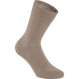 Camano Damen Socken sand-meliert Größe 43-46