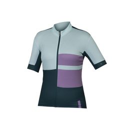 ENDURA Funktionsshirt Damen Gr&ouml;&szlig;e S aqua / dunkelgr&uuml;n / lila