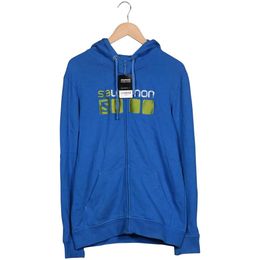 Salomon Kapuzenpullover Herren Gr&ouml;&szlig;e M Second Hand blau
