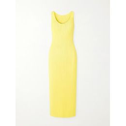 Nudyess Knitted dress 'Lanzarotte Maxi' female Yellow size M/L