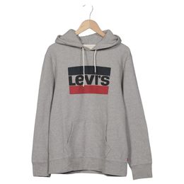 Levi's LEVI'S Kapuzenpullover Herren Größe L Second Hand grau