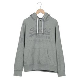 Superdry Kapuzenpullover Herren Größe XXL Second Hand grau