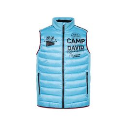 CAMP DAVID Vest male Blue size XXL