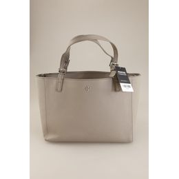 Tory Burch Handtasche gross Leder Damen Größe One Size Second Hand grau