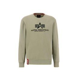 Alpha Industries Sweatshirt 'Basic Logo' male Green size M