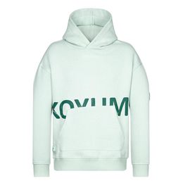 Koyumi Sweatshirt 'Unisex Oversize Hoodie &ndash; 3-Faden Stoff, innen angeraut Suheyla Love it' Herren Gr&ouml;&szlig;e M hellgr&uuml;n