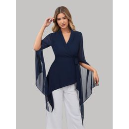 LapaPlus Bluse Damen Gr&ouml;&szlig;e L navy
