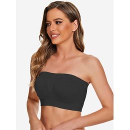 MAGICSHE Top 'Tube Top' Damen Gr&ouml;&szlig;e S schwarz