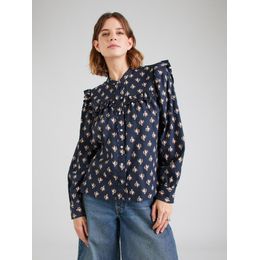 Levi's LEVI'S Bluse 'Gianna LS Blouse' Damen Gr&ouml;&szlig;e S dunkelblau / oliv / pastelllila / hellorange