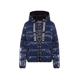 SOCCX Winter Jacket female Blue size S