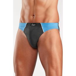 Le Jogger Herren Slip grau-blau Größe 7