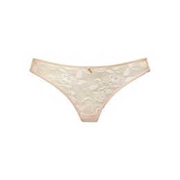 Lascana String Damen Größe XXS/XS beige / weiß