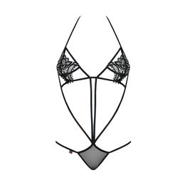 Obsessive Lingerie Bodysuit 'Luiza teddy' female Black size S/M