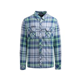 CAMP DAVID Button Up Shirt male Green size XL