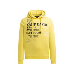 CAMP DAVID Sweatshirt male Yellow size M