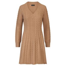 Apart Strickkleid Damen Größe XXL camel