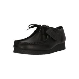 Clarks Schn&uuml;rschuhe 'Wallabee EVO' Herren Gr&ouml;&szlig;e 42.5 schwarz