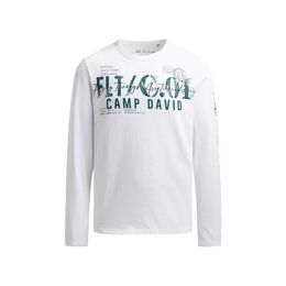 CAMP DAVID Shirt male White size XXL