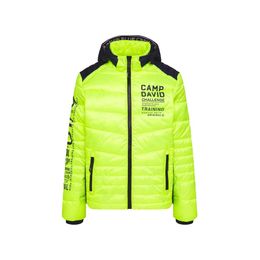 CAMP DAVID Steppjacke mit Colour-Details Herren Größe S gelb