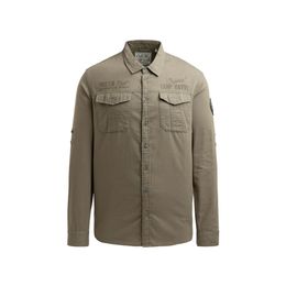 CAMP DAVID Button Up Shirt male Green size S