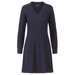 Apart Knitted dress female Blue size 44