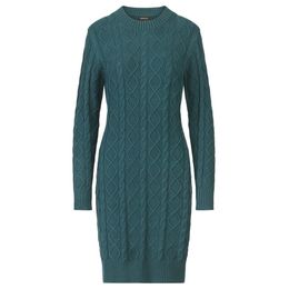 Apart Knitted dress female Green size 34