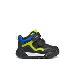 Geox Sneaker Jungen Gr&ouml;&szlig;e 25 blau / apfel / schwarz / wei&szlig;