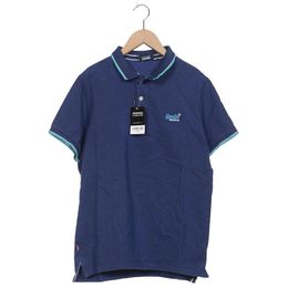 Superdry Poloshirt Herren Größe XL Second Hand marine