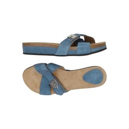 Scholl Sandalen Damen Gr&ouml;&szlig;e 39 Second Hand blau