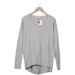 Zwillingsherz Sweater Damen Gr&ouml;&szlig;e S Second Hand grau