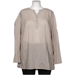 sheego Bluse Damen Gr&ouml;&szlig;e 6XL Second Hand beige