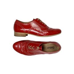 Gabor Halbschuh Damen Größe 38.5 Second Hand rot