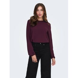 Only Bluse 'ONLKATCHA' Damen Gr&ouml;&szlig;e L weinrot