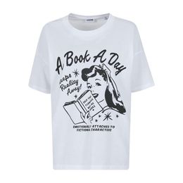Noisy may Shirt 'Book' female White size L