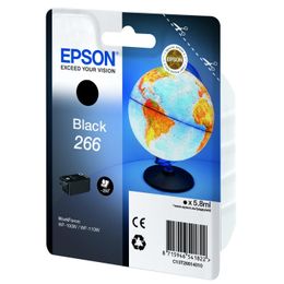 Original Epson WorkForce WF-100 W (C13T26614010 / 266) Druckerpatrone Schwarz