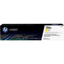 Original HP LaserJet Pro M 275 t (CE312A / 126A) Toner Gelb