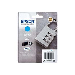 Original Epson 35 (C13T35824010) Druckerpatrone Cyan