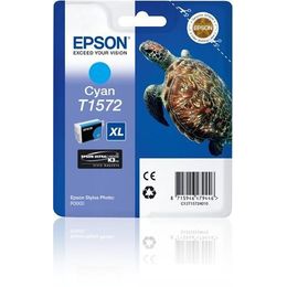 Original Epson T1572 (C13T15724010) Druckerpatrone Cyan