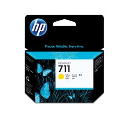 Original HP 711 (CZ132A) Druckerpatrone Gelb