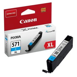 Original Canon Pixma TS 5053 (0332C001 / CLI-571CXL) Druckerpatrone Cyan